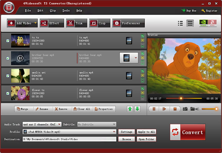 TS File Converter - Convert TS file easily TS File Converter - Convert TS file easily